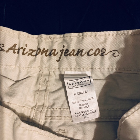 Arizona Jean Company | Bottoms | Arizona Jeans Co Girls Sandstone Pants ...